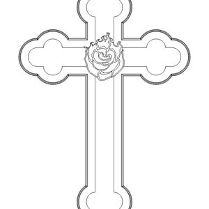 RWBY Ruby Rose Cross Cosplay Pin STL - Etsy