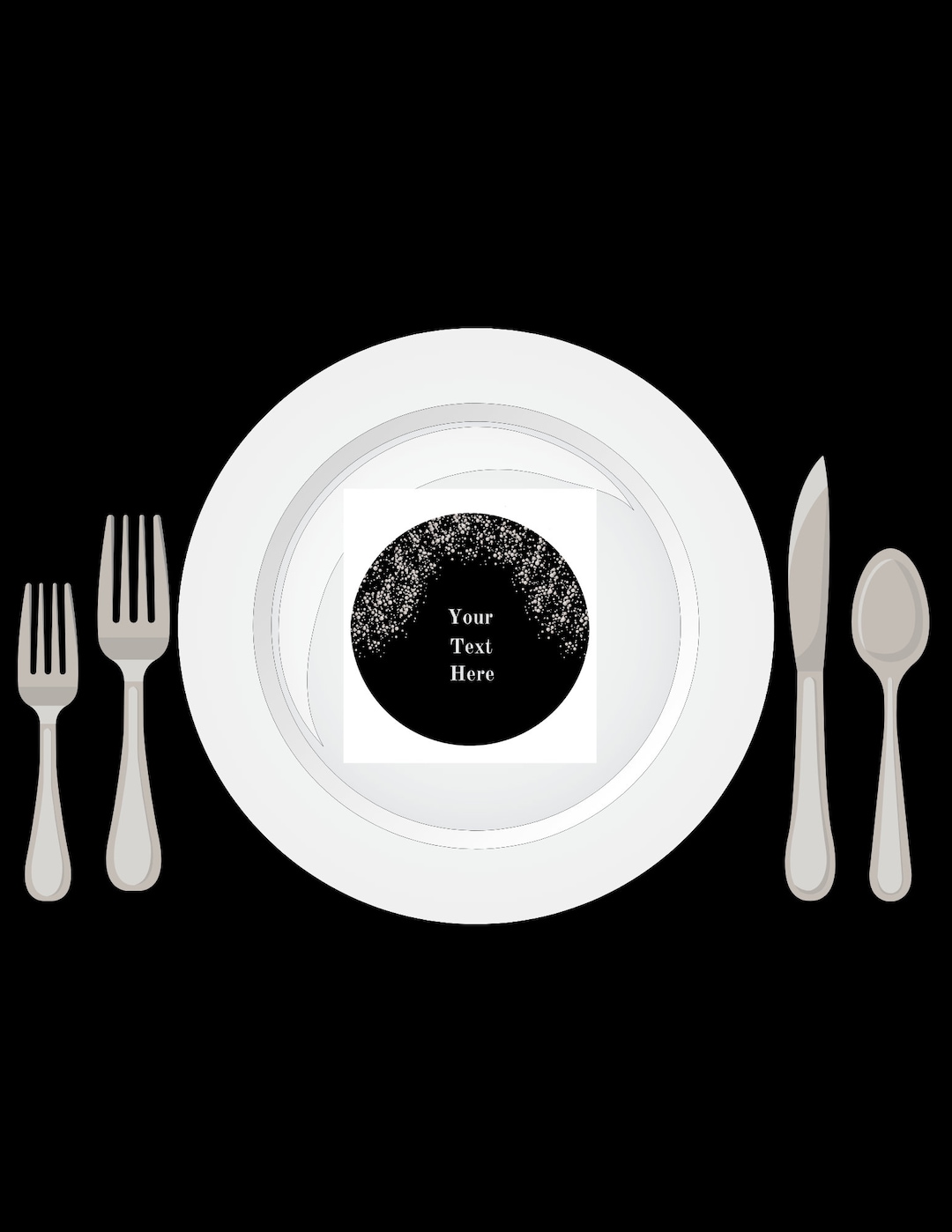 Charger Plate Template, Digital Download, Editable, Printable - Etsy