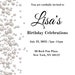 Pearl Invitation, Women Birthday Invitation, Digital Download, Editable ...