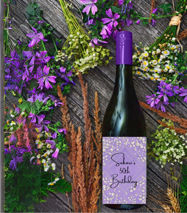 Printable Wine Label Template, Champagne Label, Editable Wine Label ...