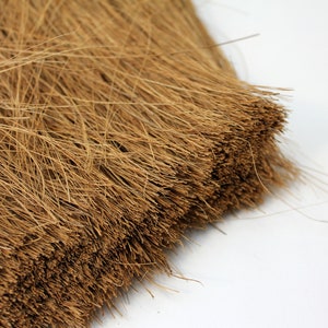 Coco Fibre - 19cm/7.5inch - Brush Fibre, Broom Making, Crafting, Model ...