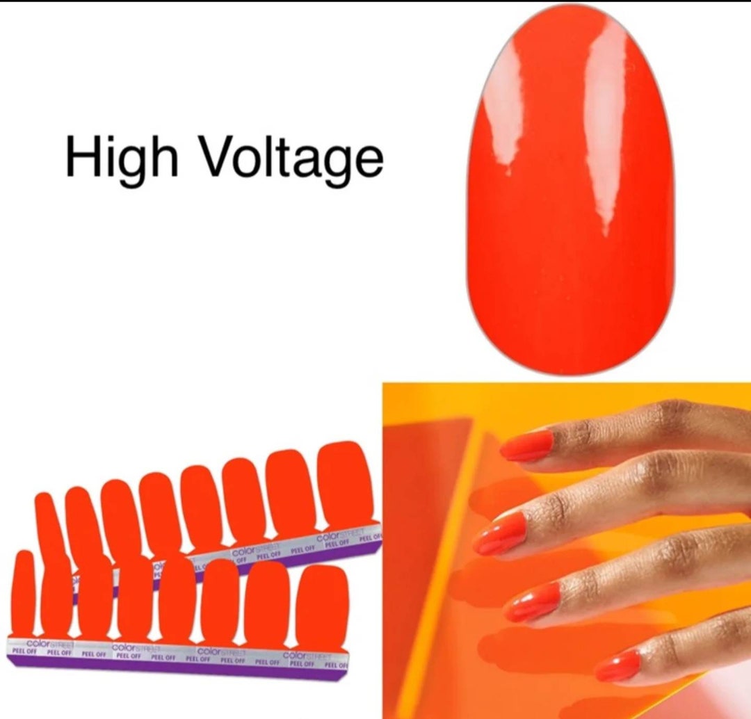 Color Street - HIGH VOLTAGE - Etsy