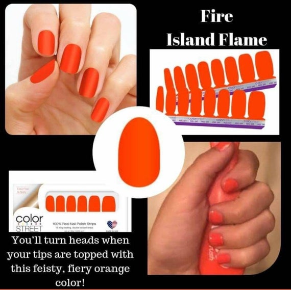 Color Street FIRE ISLAND FLAME - Etsy
