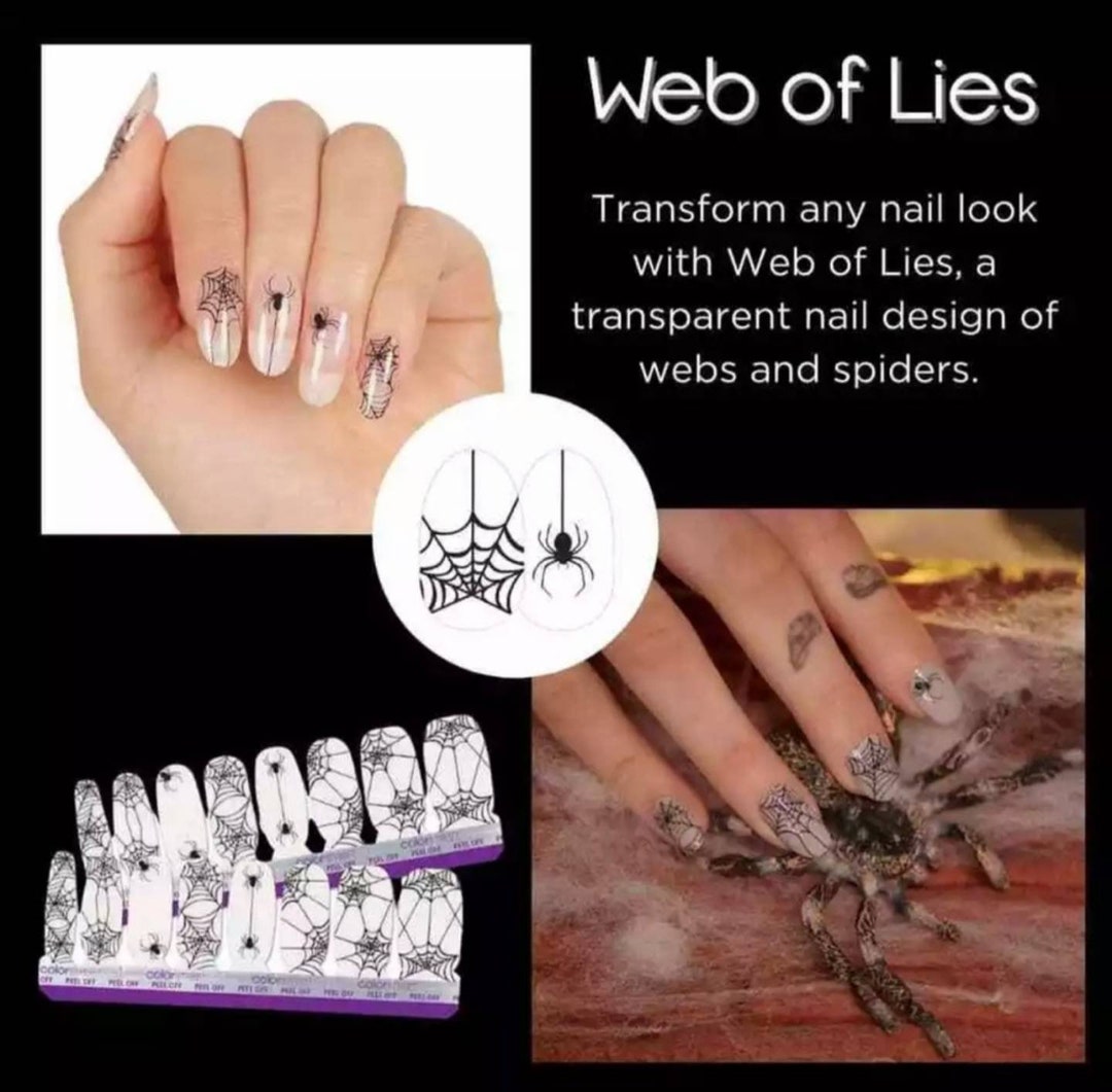 Color Street WEB OF LIES overlay - Etsy