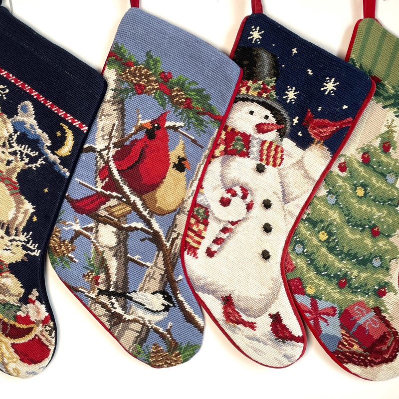 Needlepoint Stocking - Etsy