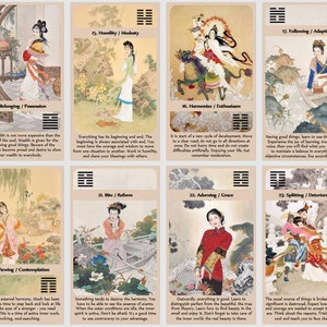 Yin Yang Oracle Cards Deck. I-ching Oracle Cards - Etsy