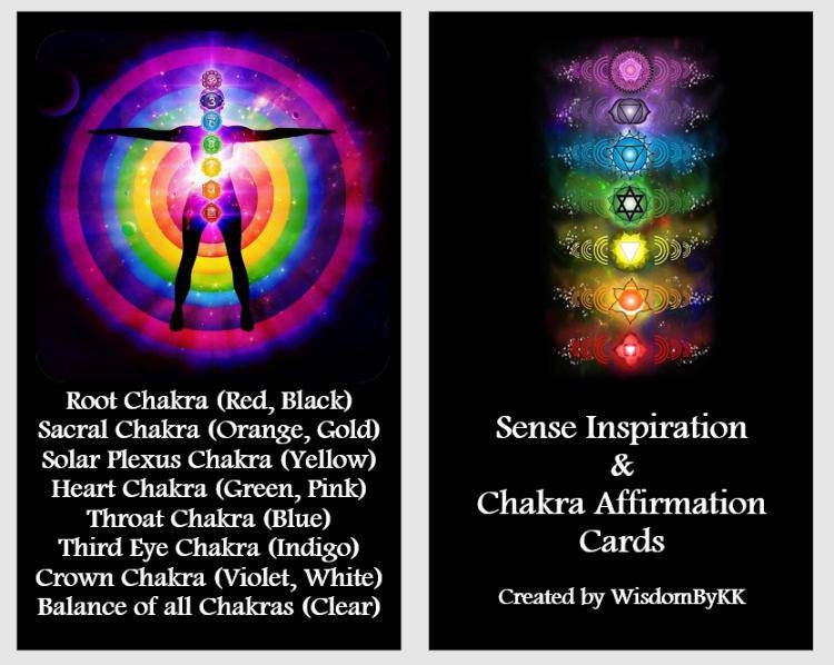 Chakra Affirmation and Inspiration Cards | Etsy