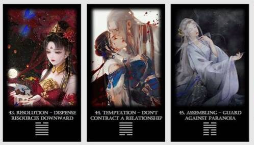 Book of Changes Oracle Deck. I-ching Oracle - Etsy