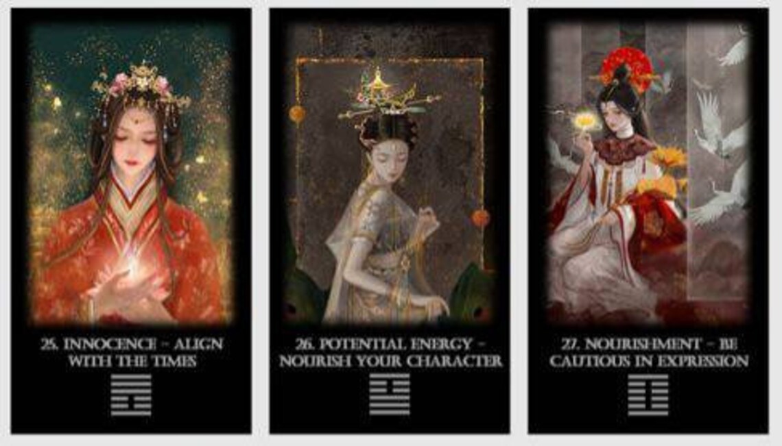 Book of Changes Oracle Deck. I-ching Oracle - Etsy
