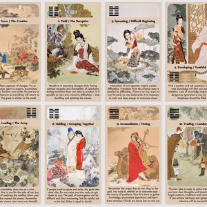 Yin Yang Oracle Cards Deck. I-ching Oracle Cards - Etsy