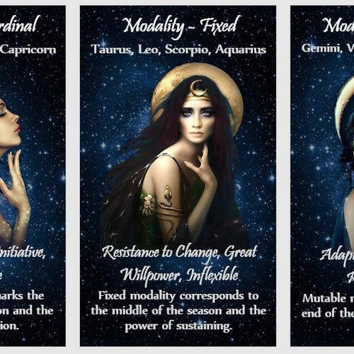 Life Path and Zodiac Oracle Deck. Numerology Cards - Etsy