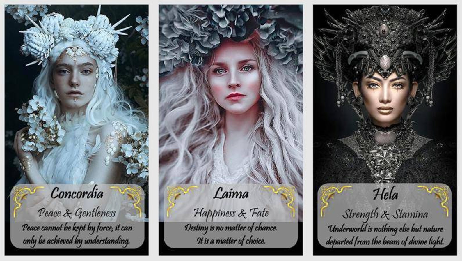 Goddess Power Oracle Deck - Etsy