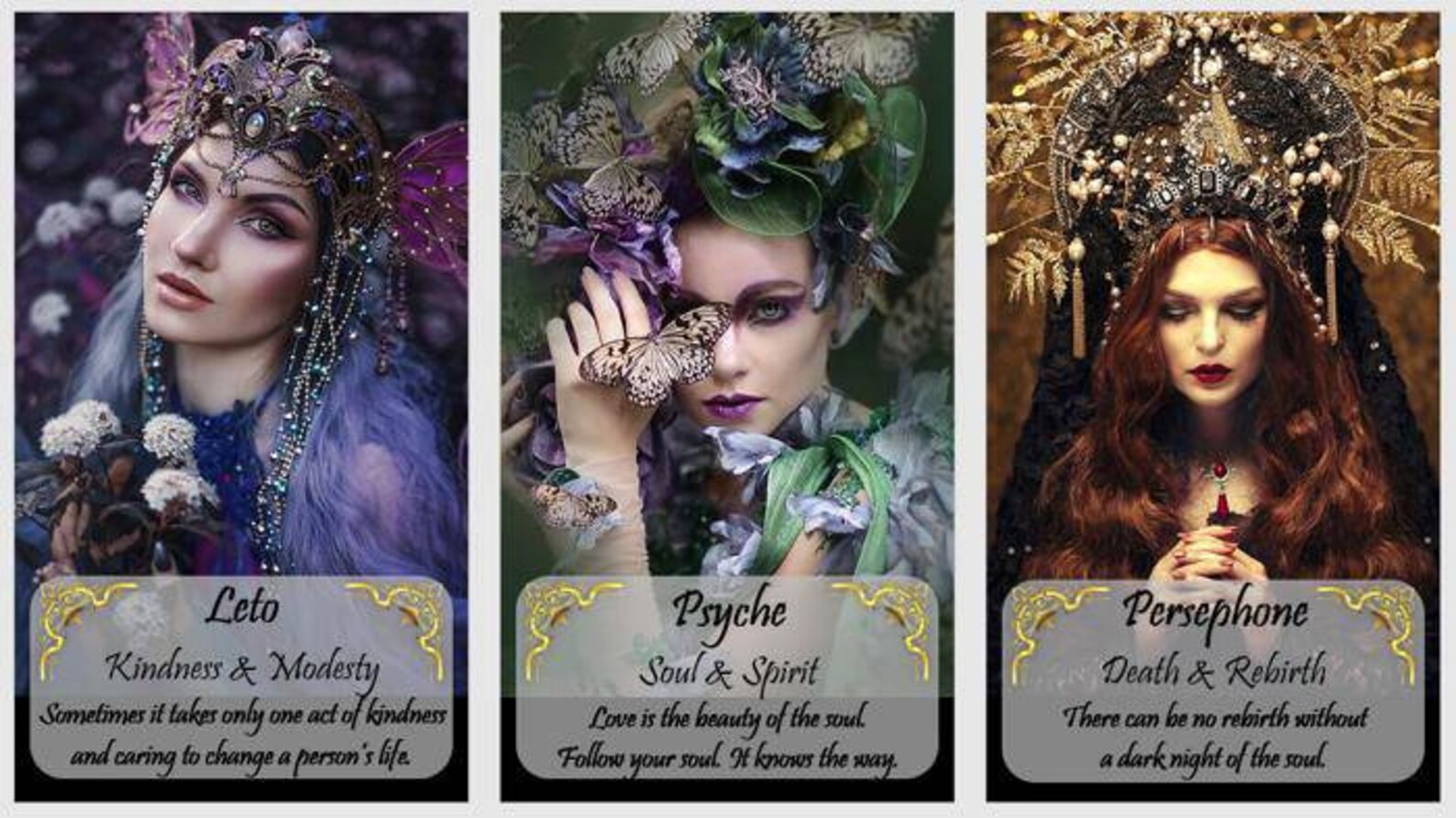 Goddess Power Oracle Deck - Etsy