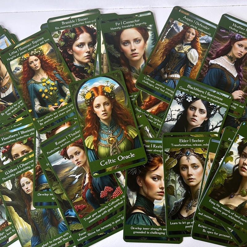 Oracle Cards - Etsy