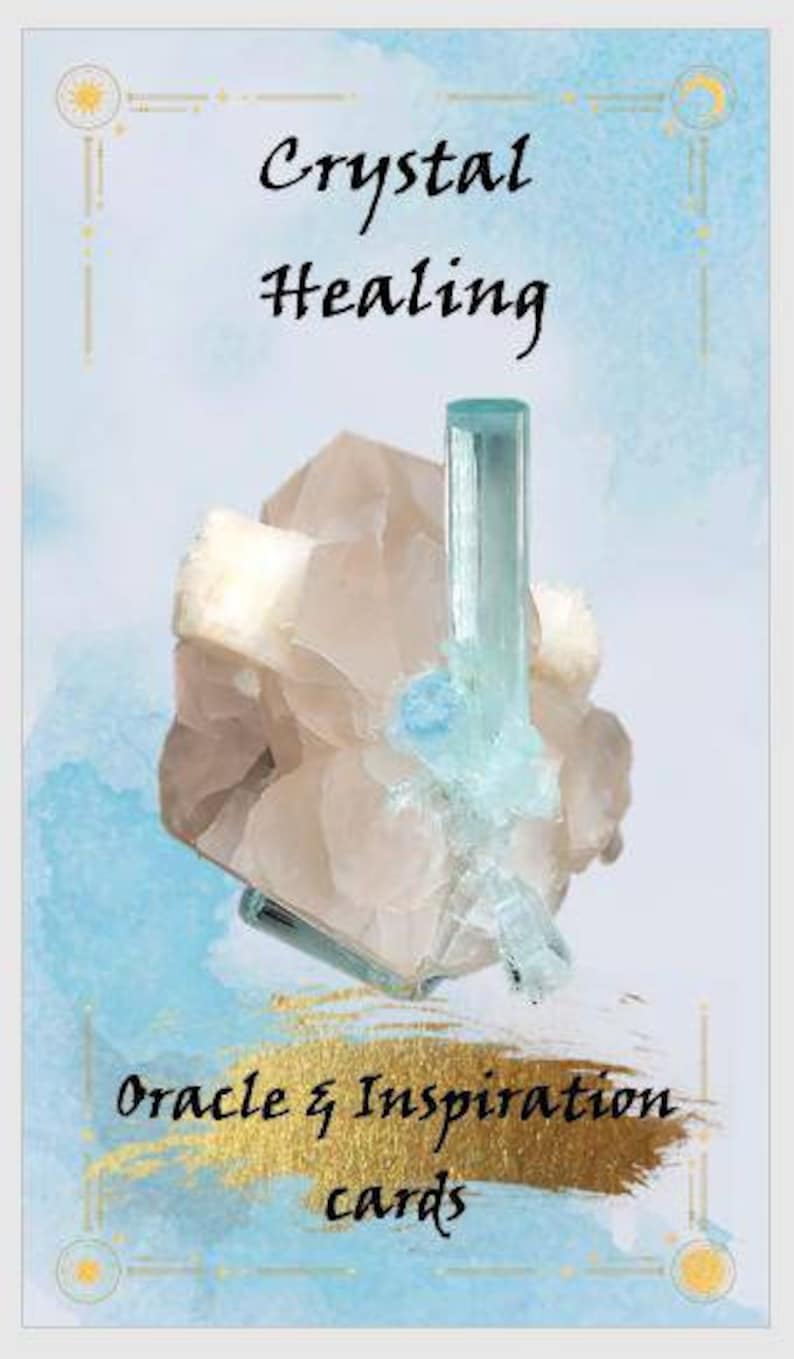 Crystal Oracle Cards. Gemstone Healing Oracle. - Etsy