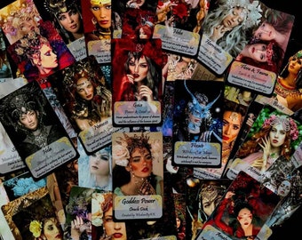 Goddess Power Oracle deluxe Keepsake Edition: Deck and Guidebook - Etsy