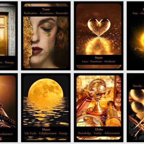 Success and Prosperity Oracle Deck. Love Oracle Predictions - Etsy