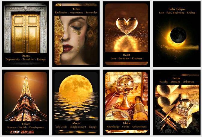 Success and Prosperity Oracle Deck. Love Oracle Predictions - Etsy