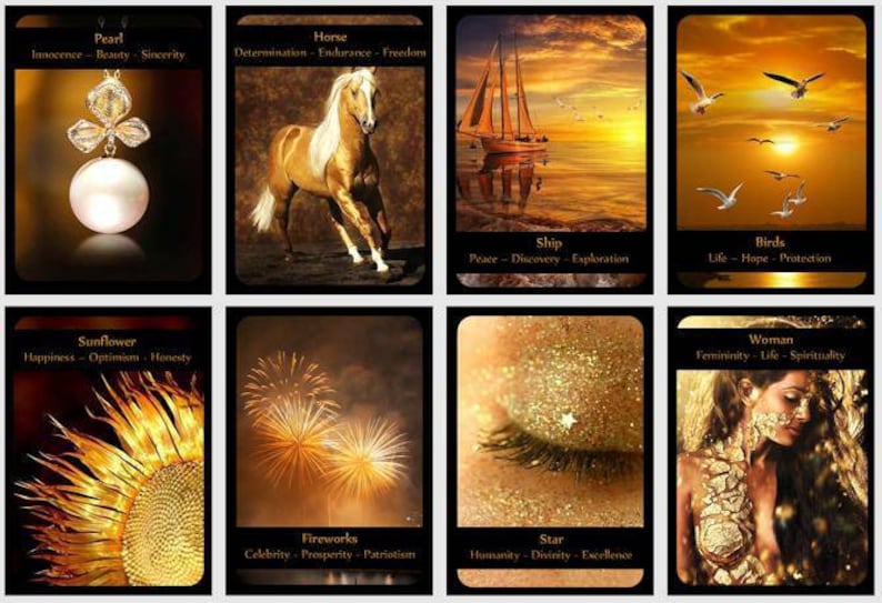 Success and Prosperity Oracle Deck. Love Oracle Predictions - Etsy