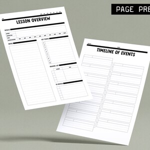 Printable Advanced Academic Note Taking Pages for Students // A4 + A5 ...
