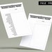 Printable Academic Research Tracking Planner Pages for Students // A4 ...