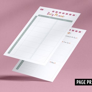 Fillable Printable Monthly, Weekly and Daily Planner Pages for Teachers ...