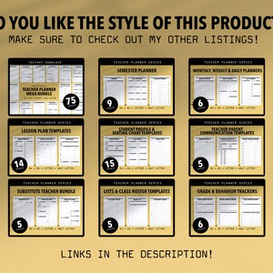 Printable Grade and Behavior Tracker Planner Pages for Teachers // A4 ...