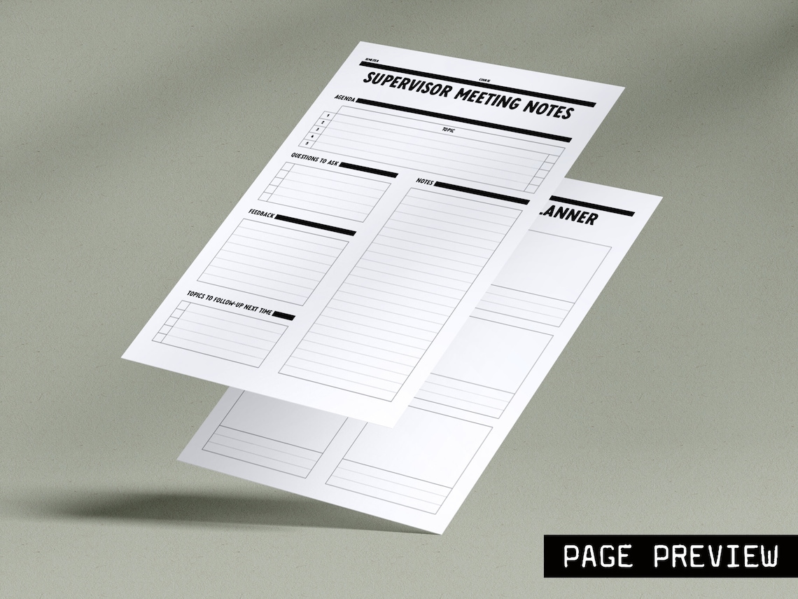 Printable Academic Thesis Progress Tracker for Students // A4 + A5 ...