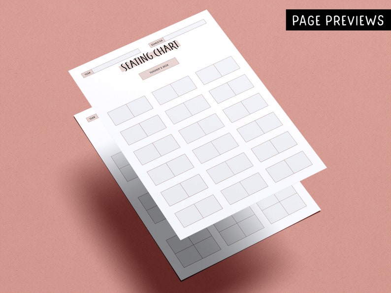 Fillable Printable Student Profile Student List and Seating - Etsy