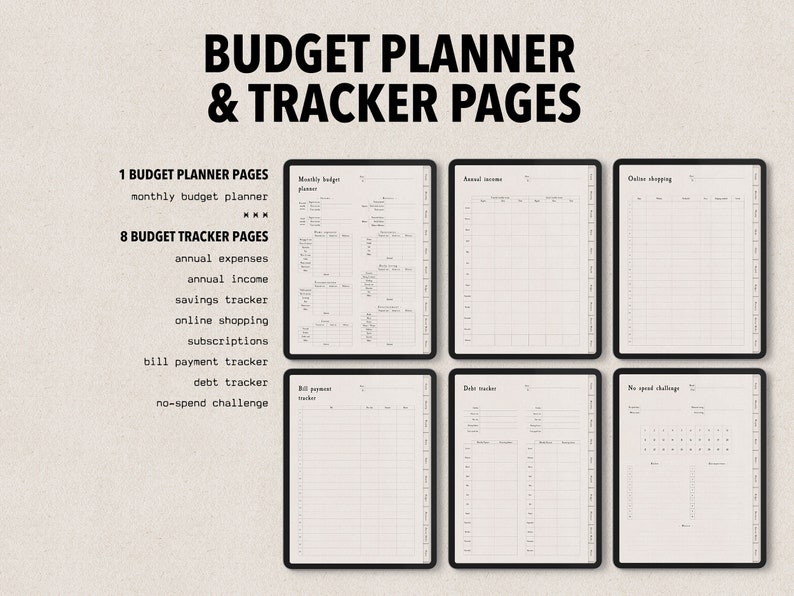 Cottagecore / Light Academia Inspired Undated Digital Planner - Vintage ...
