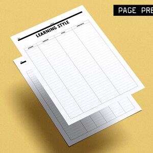 Printable Student Profile, Student List and Seating Chart Templates for ...