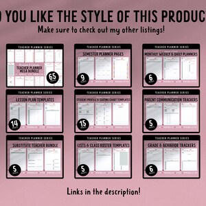 Fillable Printable Lists and Class Roster Planner Pages for Teachers ...