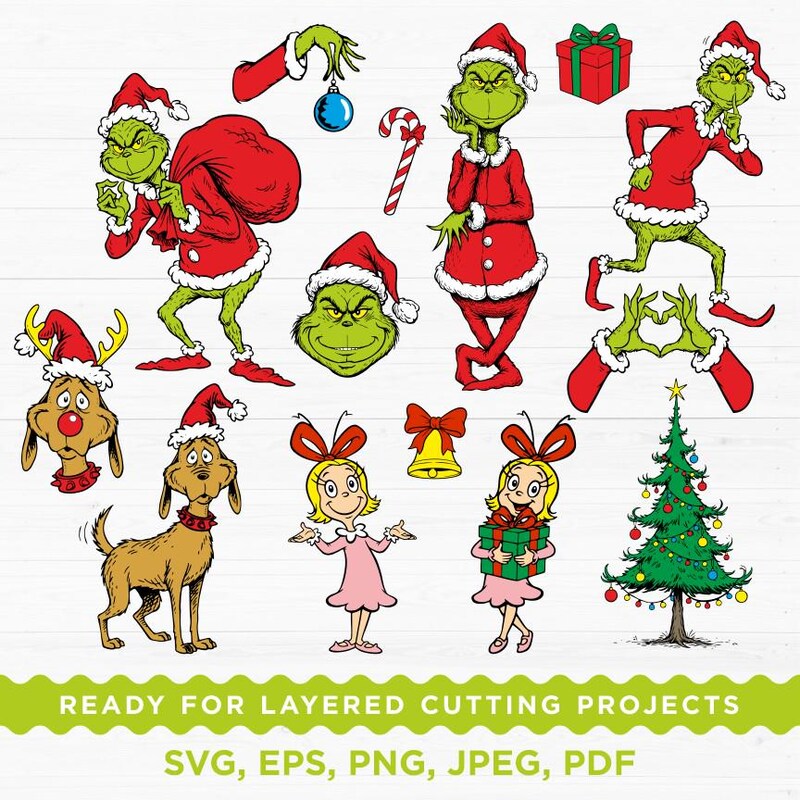 Printable Grinch Body - Etsy
