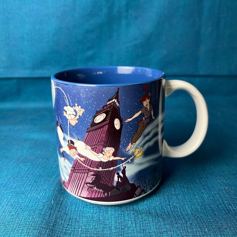Peter Pan Mug - Etsy