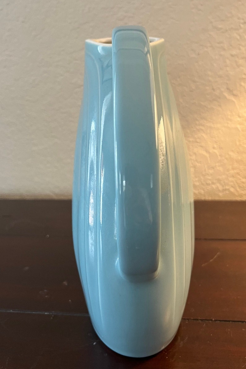 Hall Pottery Nora Design Pitcher With Ice Catcher Spout - Etsy