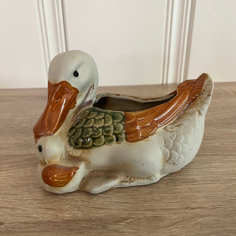 Duck Planter - Etsy