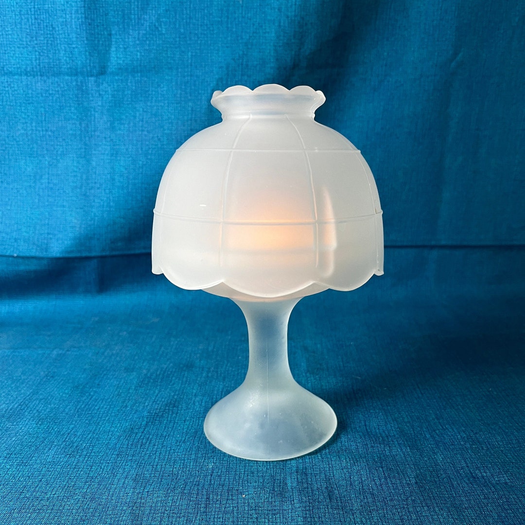 Westmoreland Frosted Glass Fairy Lamp - Etsy