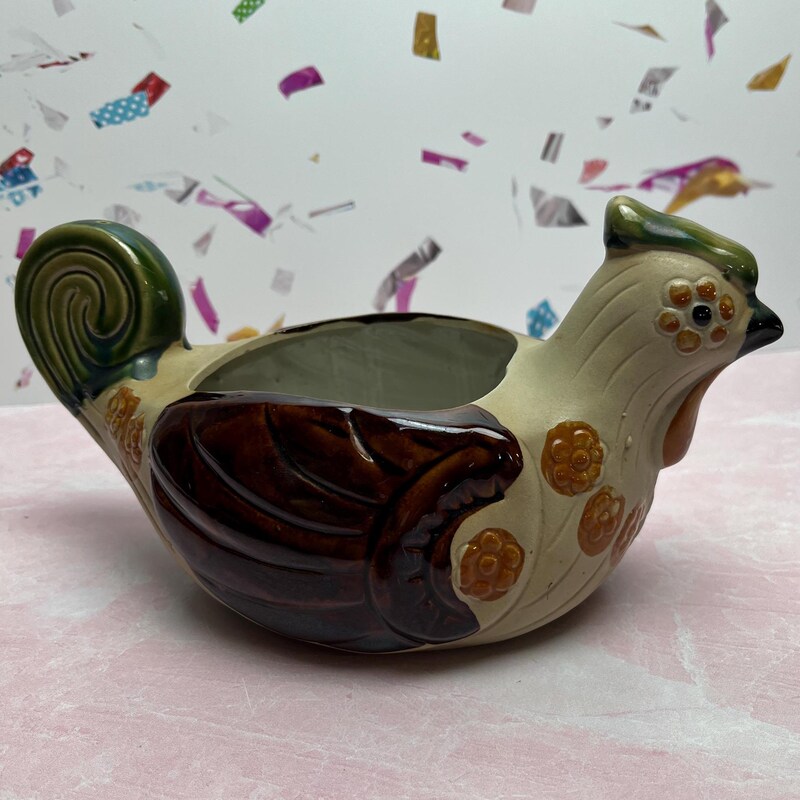 Hen Planter - Etsy