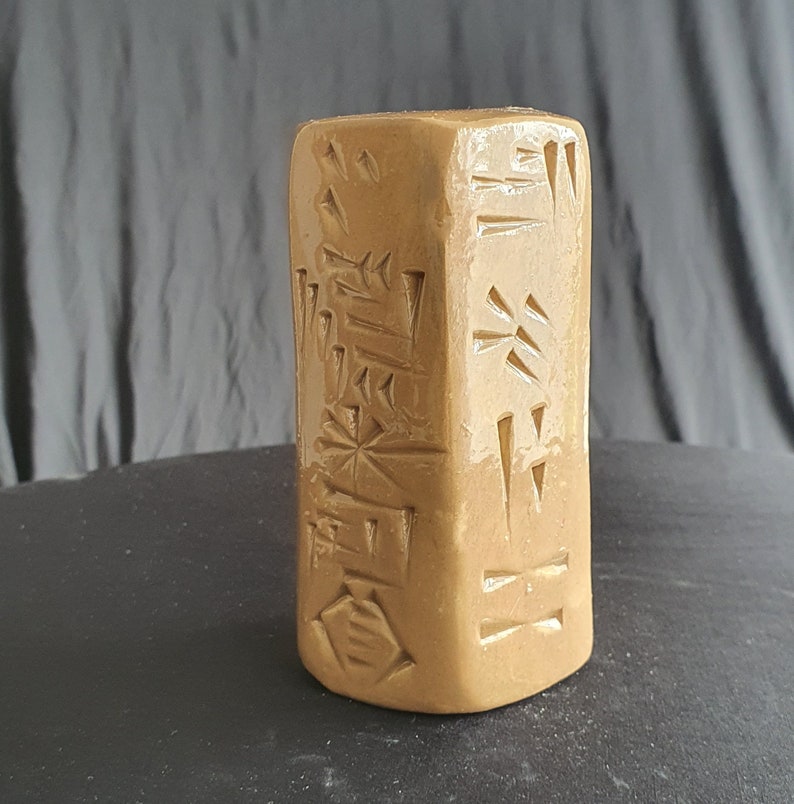 Pentagonal Stone Column, the Names of the Greatest Kings of the ...