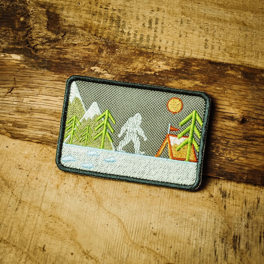 Yeti Winter Walk - Winter, Mountain, Forest - Winter Velcro Morale ...