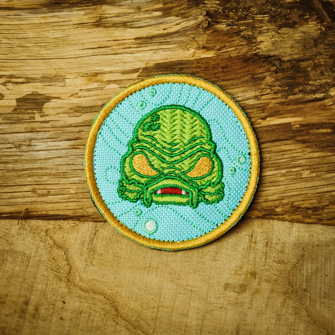 Creature From the Black Lagoon Patch – Morale Patch, Jackalope Forest ...