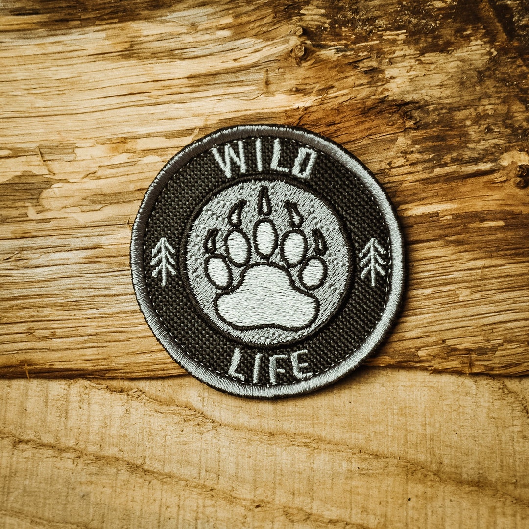 Bear Paw - Jackalope Camp, Velcro Patch, Scout Patch, Bear Team ...