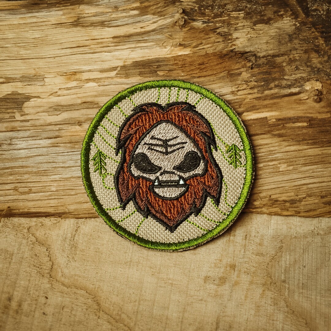 Sasquatch Patch – Big Foot, Morale Patch, Jackalope Forest, Outdoor ...