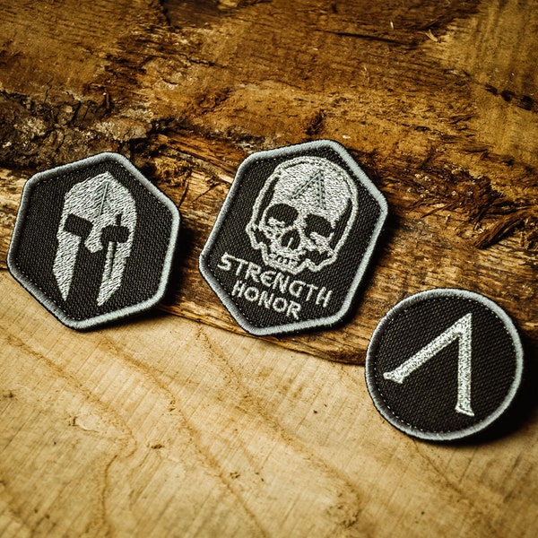 Spartan Patch - Etsy