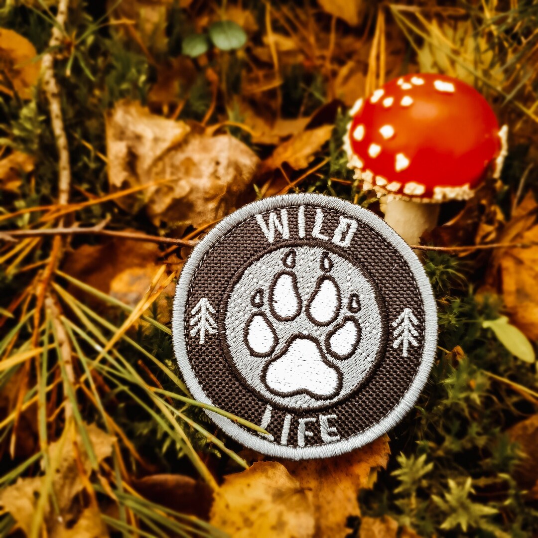 Wolf Paw - Jackalope Camp, Velcro Patch, Scout Patch, Wolf Team ...