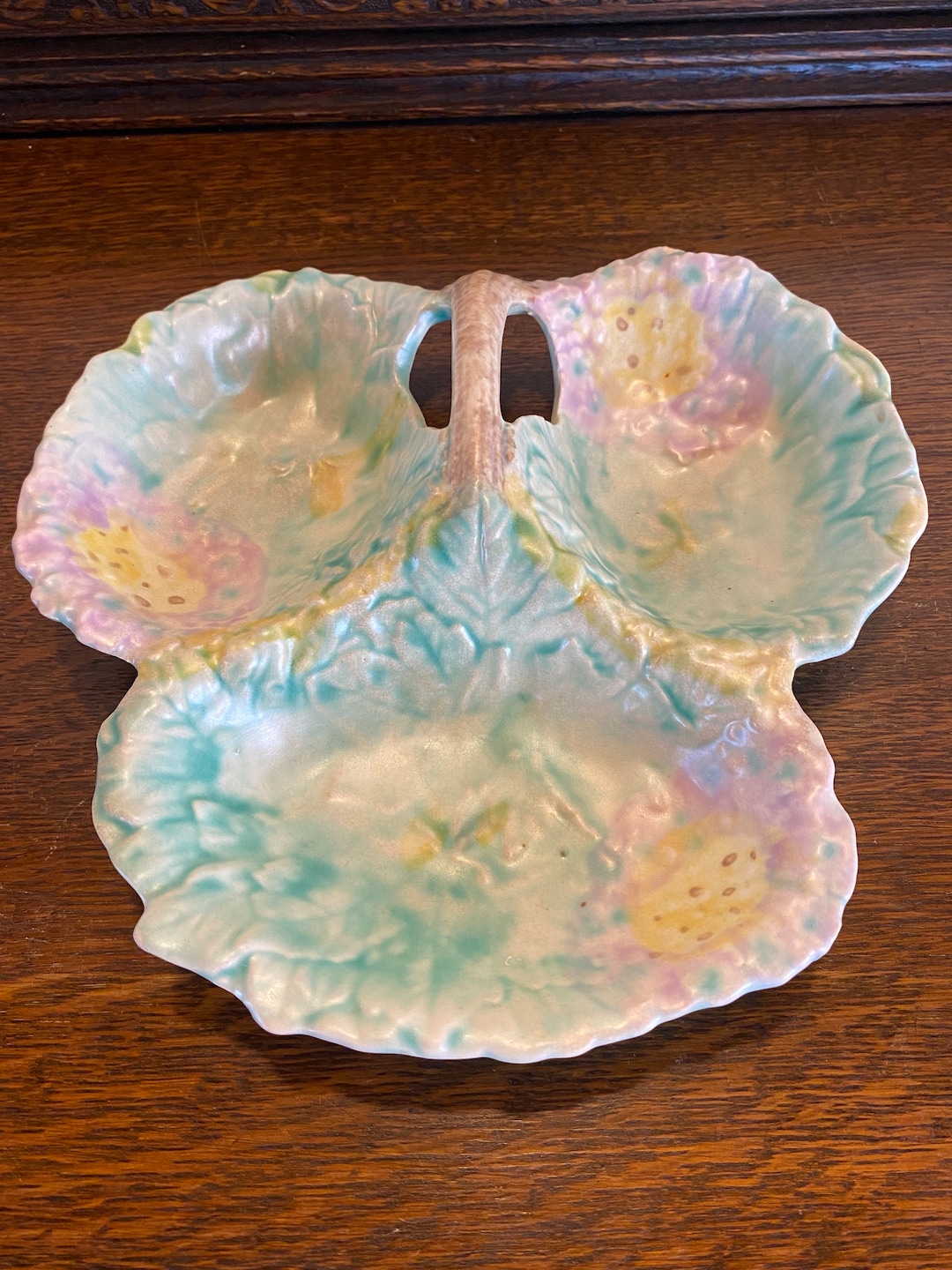 Vintage Avon Art Pottery Three Section Divided Dish C.1930-39 - Etsy