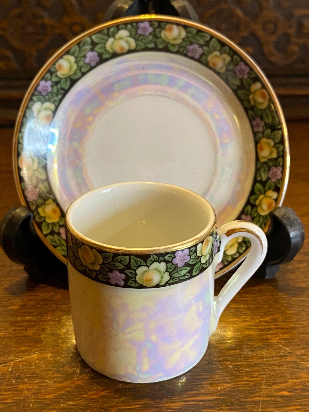 Vintage Lustre Adolf Persch Elbogen Small Demitasse Espresso Cup ...