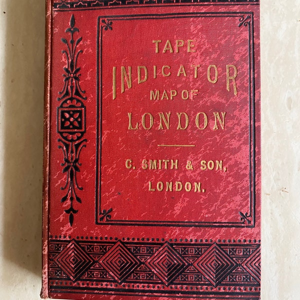 Tape Map of London - Etsy