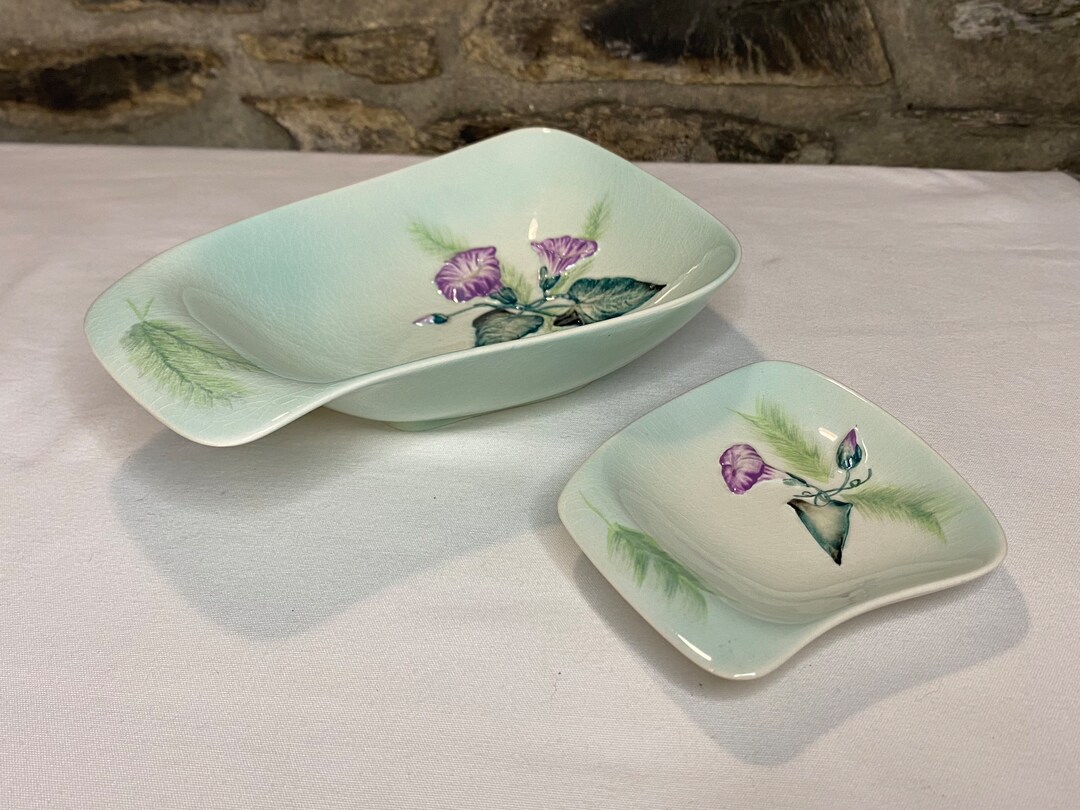 Two Vintage Morning Glory Carlton Ware Trinket Dishes C.1950’s - Etsy