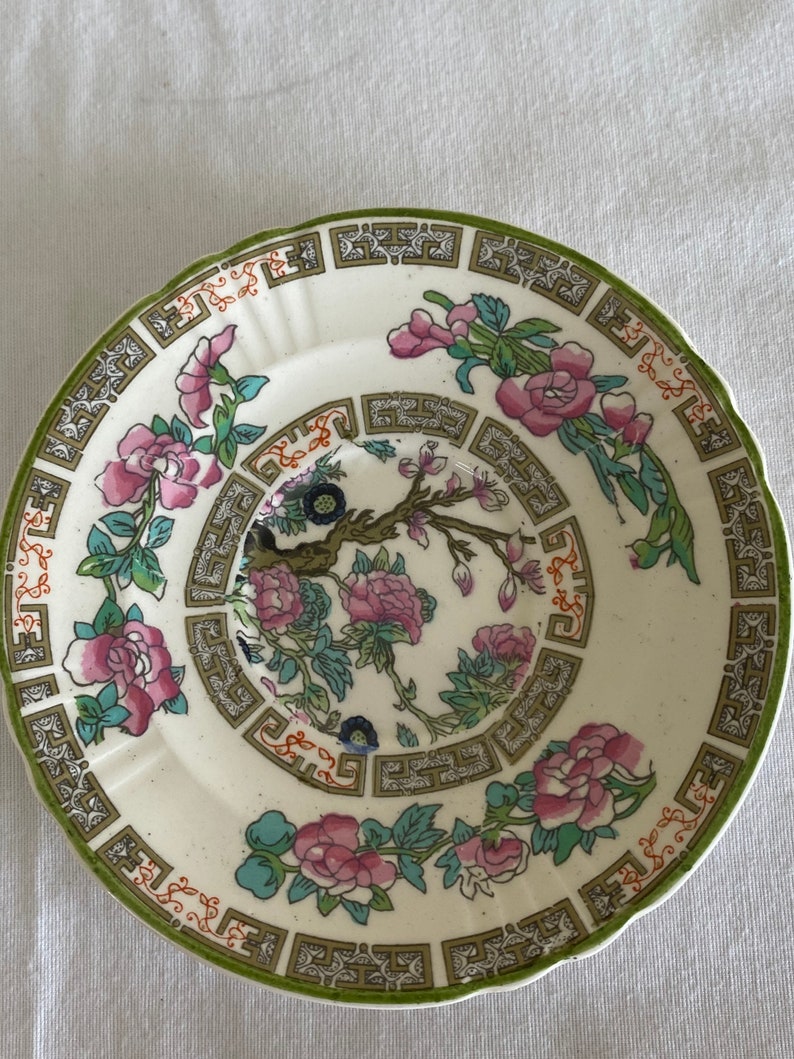Vintage Myott Indian Tree Coffee Cup and Saucer C.1930s - Etsy